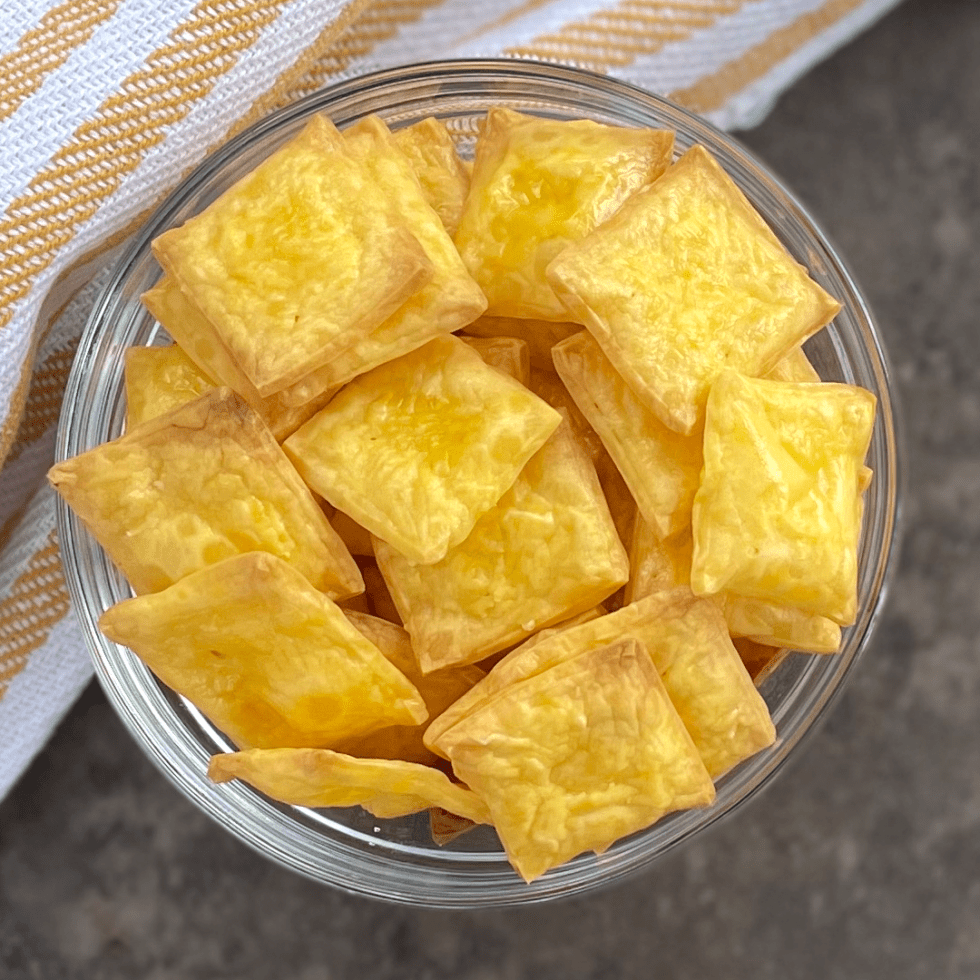 Milk-Free Cheese Crisps | Kids with Food Allergies